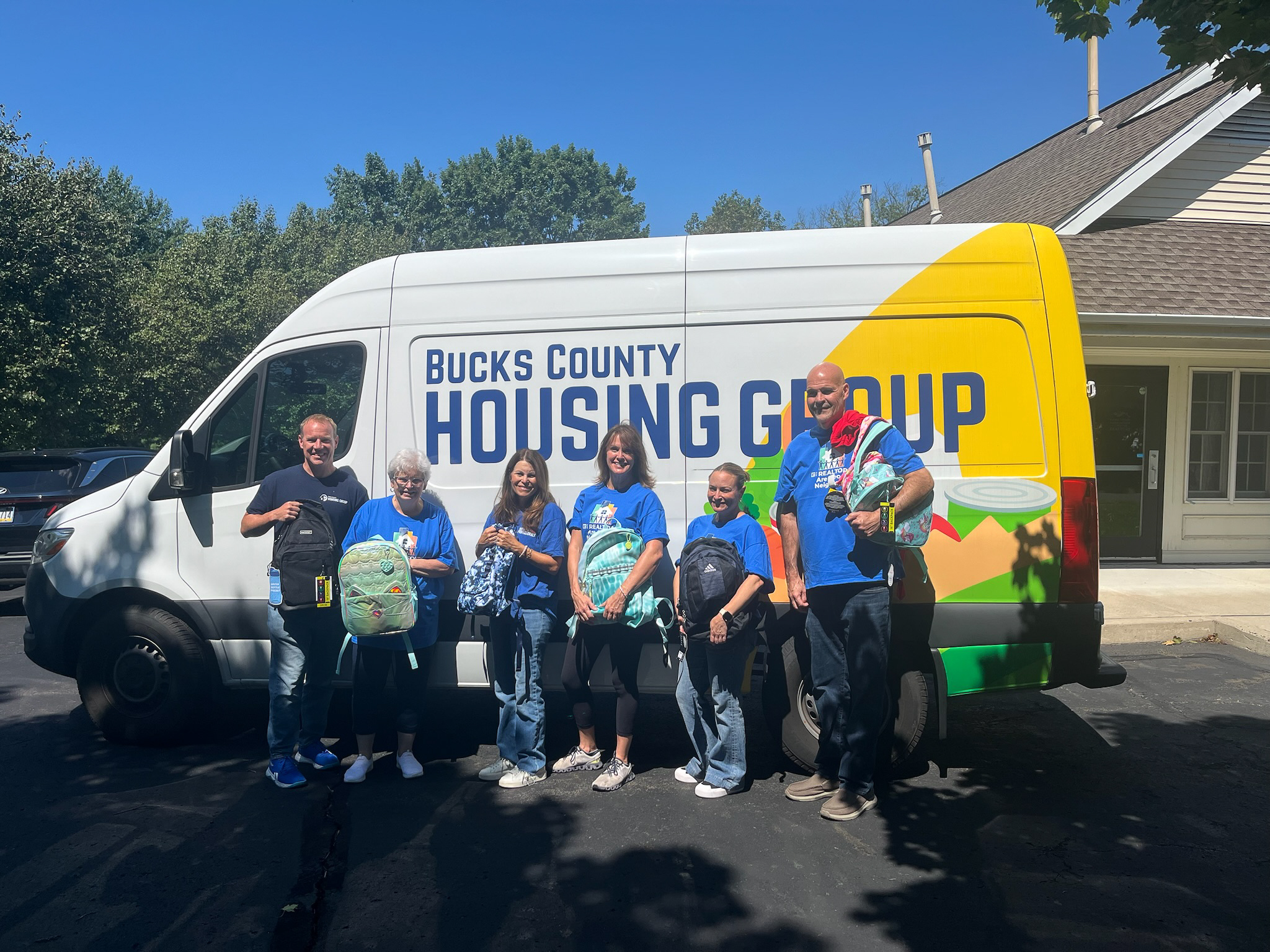Back-to-School Drives Bridging the Gap - Bucks County Housing Group